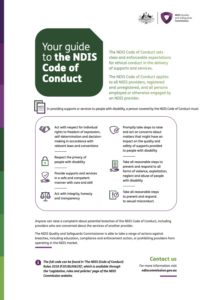 NDIS Code of Conduct